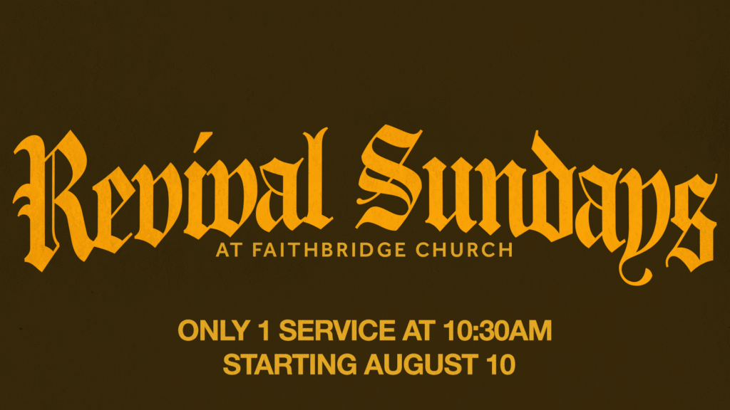 Home - Faithbridge Church